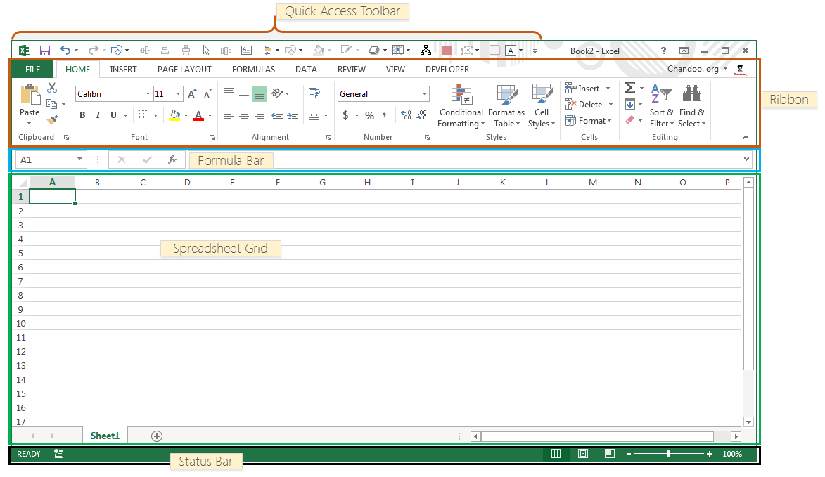 Keterampilan Dasar Microsoft Excel | Belajar Microsoft Office dan Corel ...