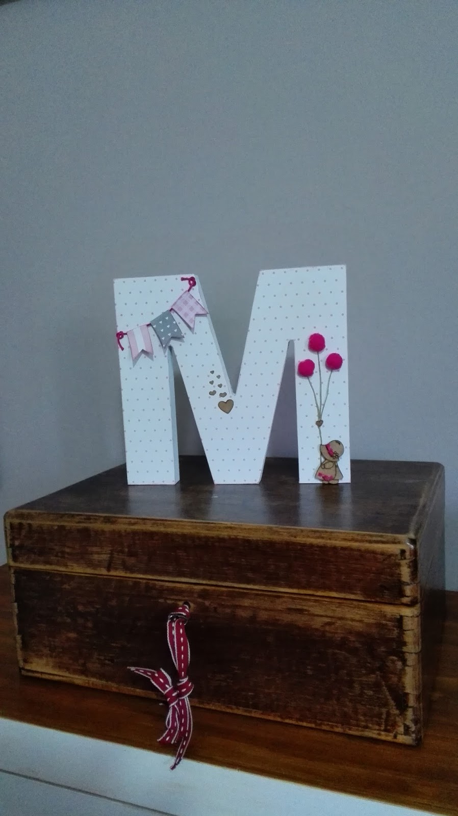 La "C" de Carlota y la "M" de María - El rincón de Coral