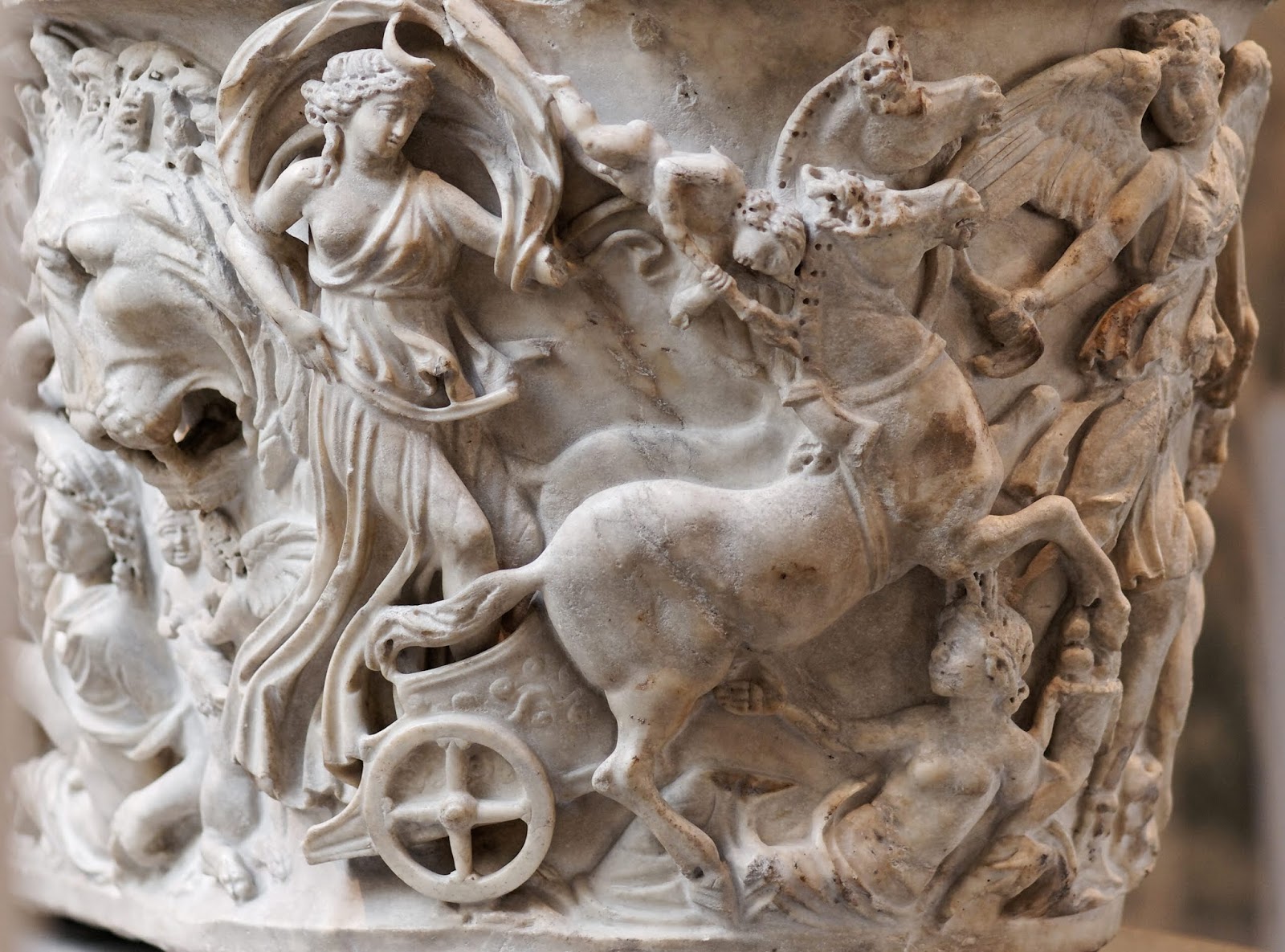 Greek Asia: HELIOS AND SELENE ~ THE GREEK SUN GOD AND MOON GODDESS