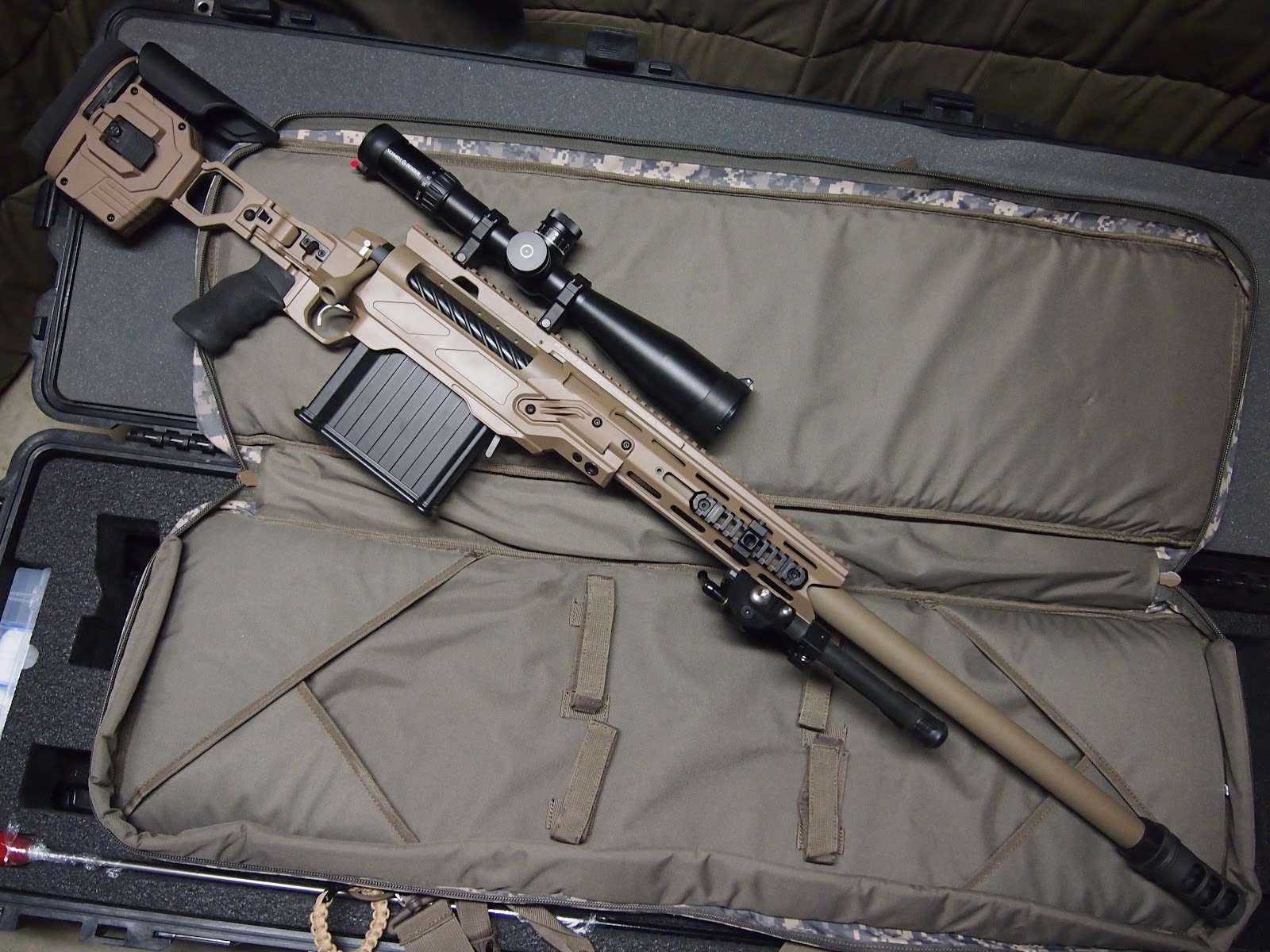 Mister Donut's Firearms Blog: PGW LRT-3 in the Cadex Dual Strike Chassis