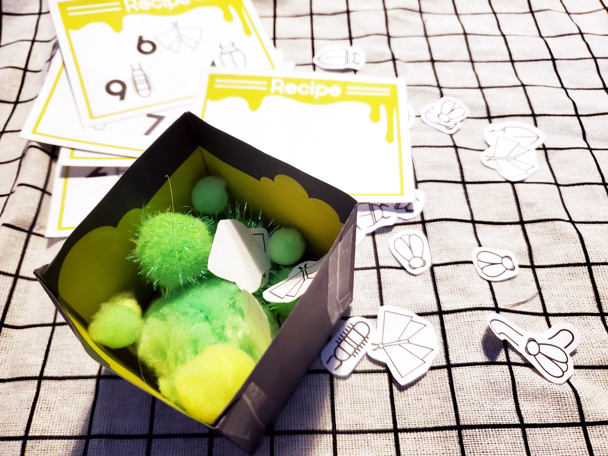 Hello, Wild Things: Creepy Crawlies Witches Brew Counting Game printable