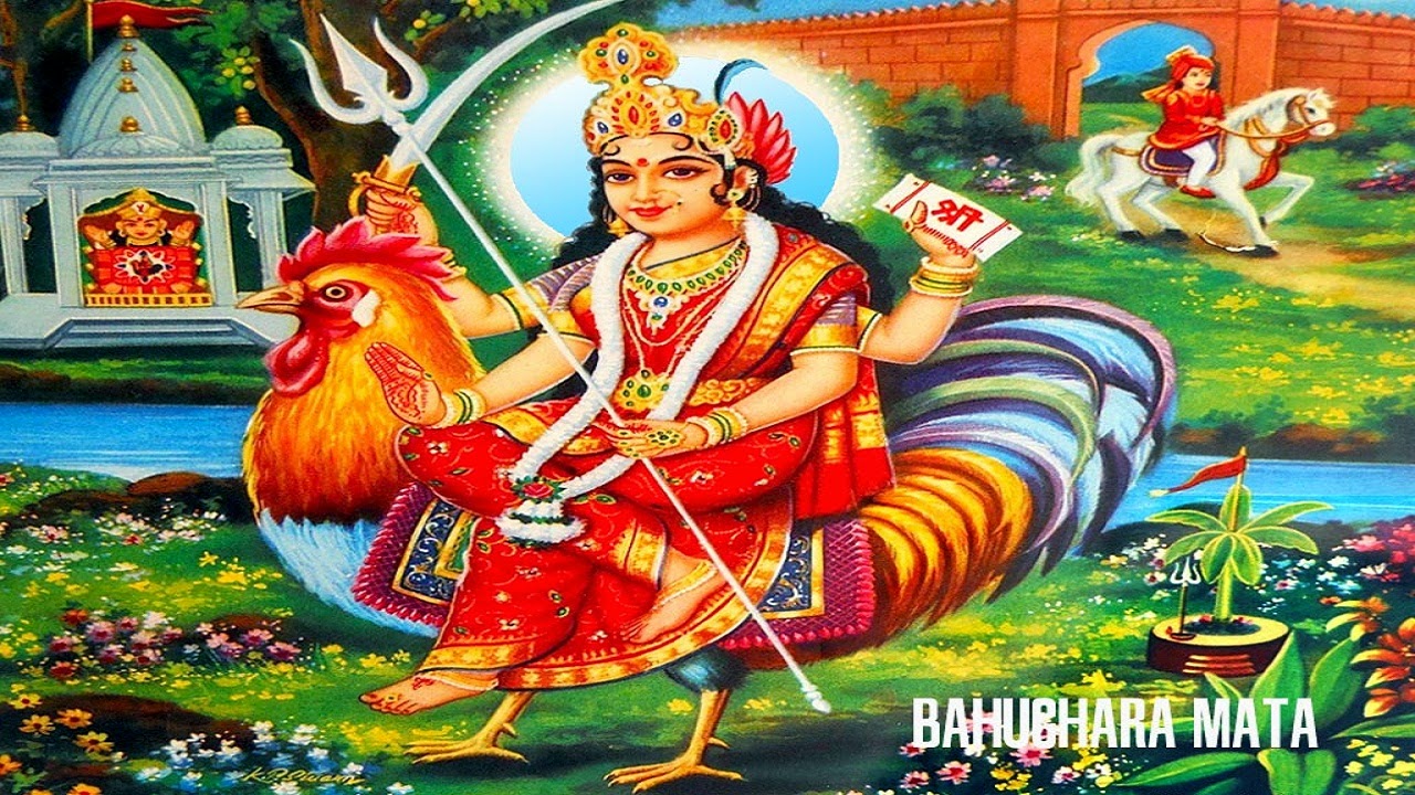 Bahuchara Mata - Hindu God Wallpaper