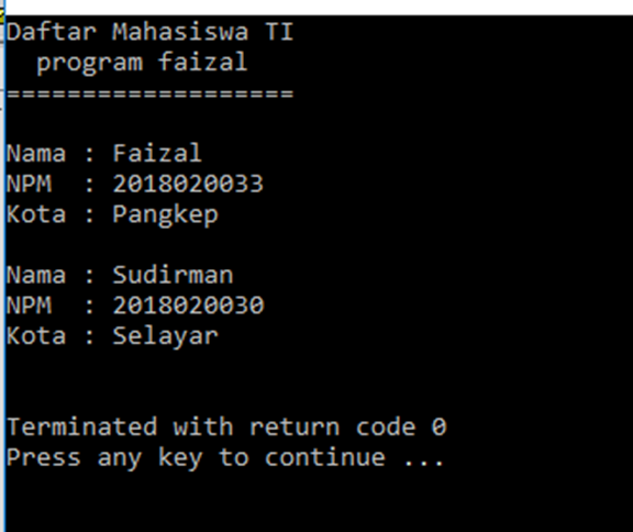 Pemrograman Terstruktur: PEMROGRAMAN TERSTRUKTUR