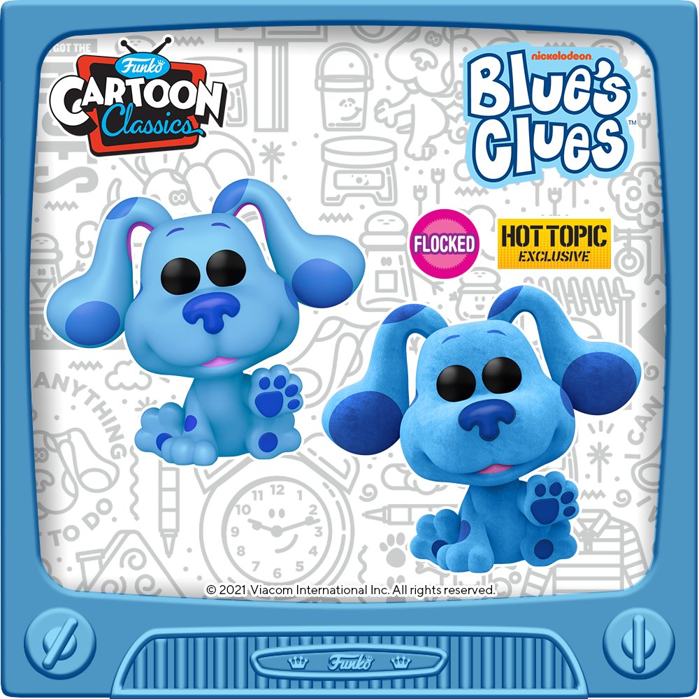 NickALive!: Funko Unveils 'Blue's Clues' Pop! Figure & Variant