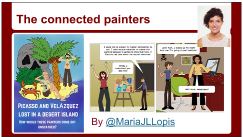 The connected painters
