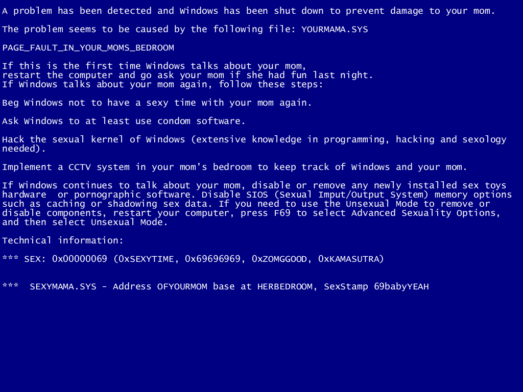 36 Jenis Pesan Error Bluescreen Dan Cara Mengatasinya ~ Berbagi Ilmu ...