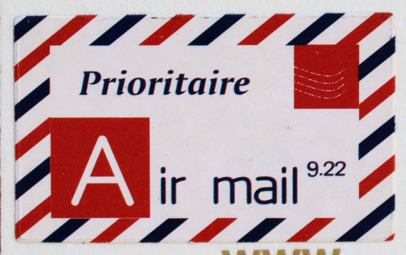 Mail Adventures: Air Mail Labels