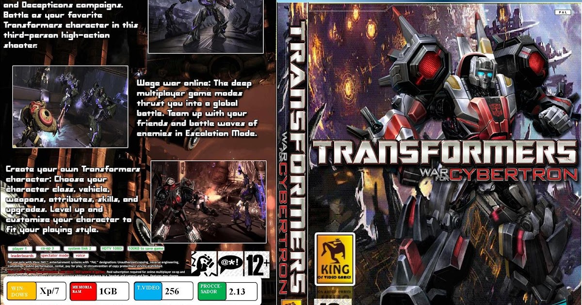 Transformers War For Cybertron Full Version PC Game