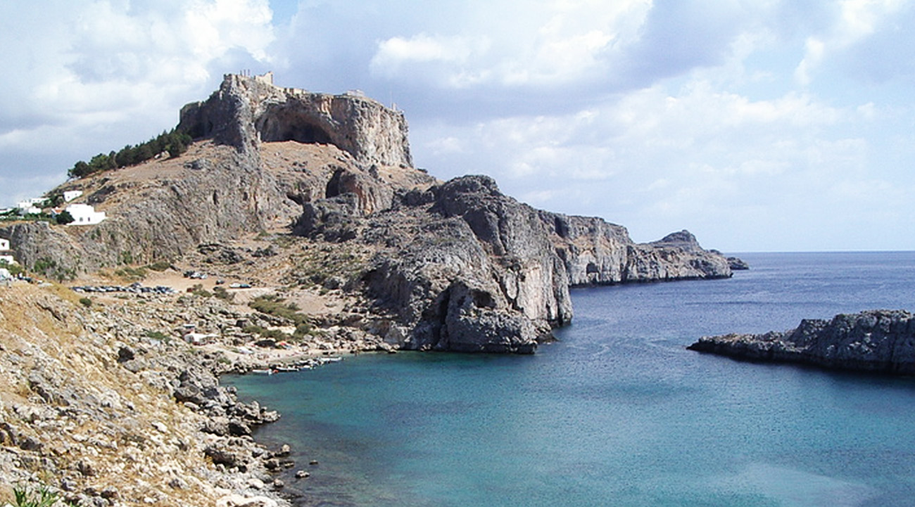 ArqueoLugares: LINDOS. Isla de Rodas. Mar Egeo. Grecia.
