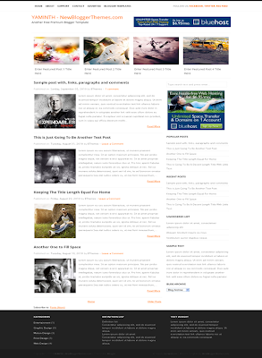 5 Free White Blogger Templates