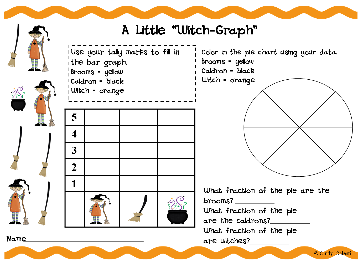 Granny Goes to School: Little Witch Door Decor and Freebie