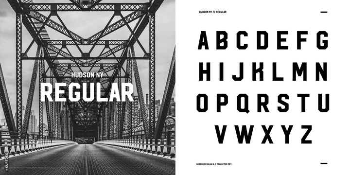 Download Hudson NY Fonts by Andrew Footit