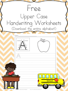 Classroom Freebies Too: Free Printable Handwriting Worksheets