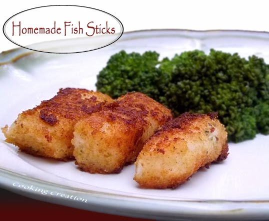 Cooking Creation: Homemade Fish Sticks