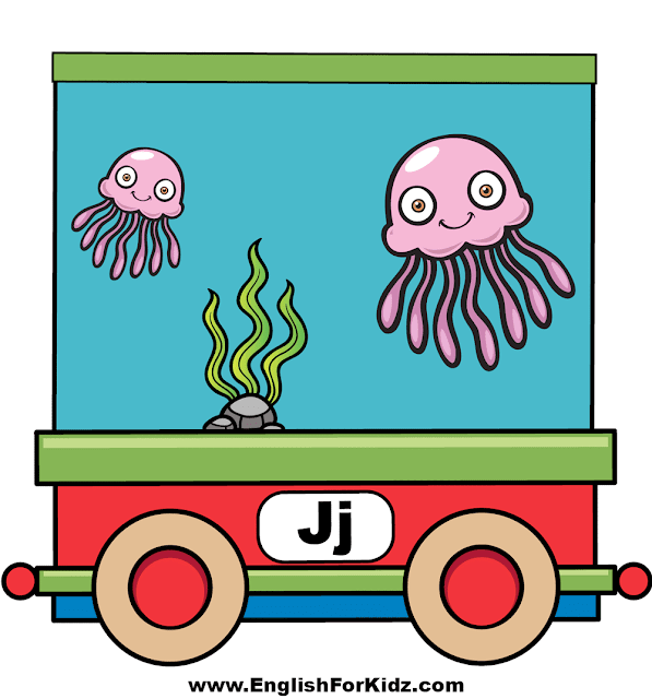 Letter J Worksheets, Flash Cards, Coloring Pages