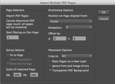 Importar PDF de varias páginas en InDesign - profeivan