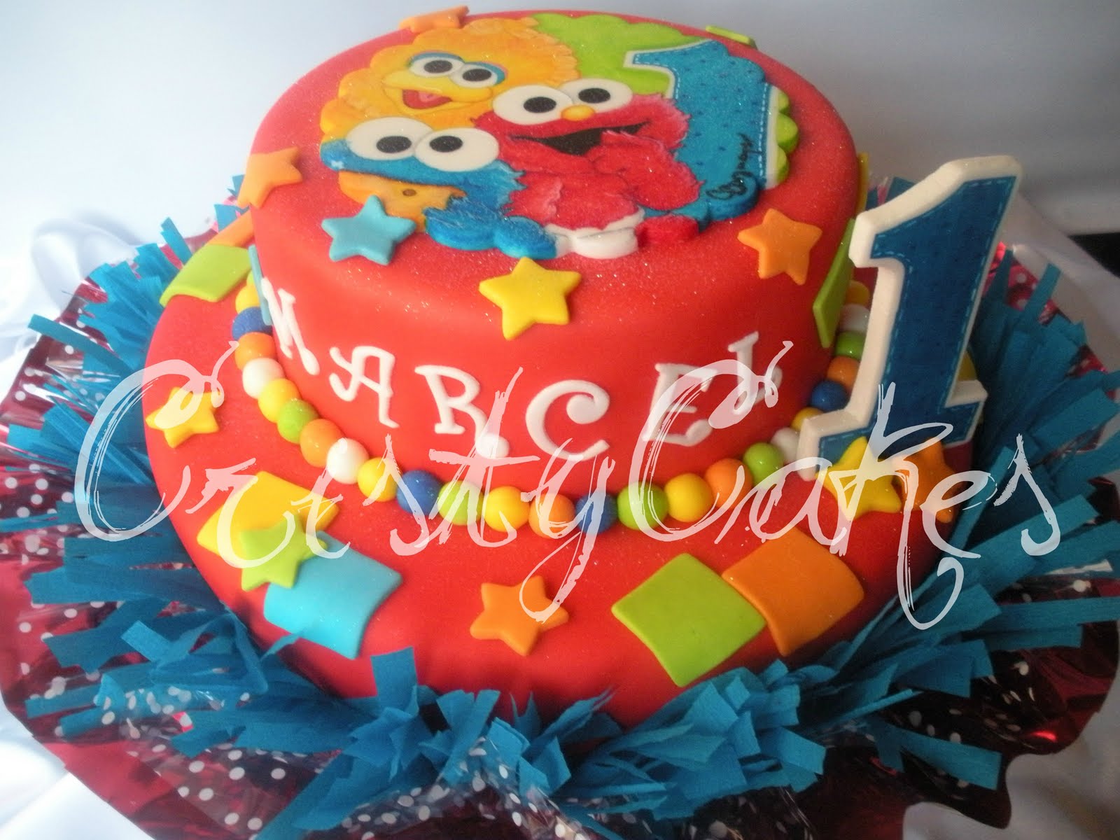 Elmo Bebe para el primer año de Marcel