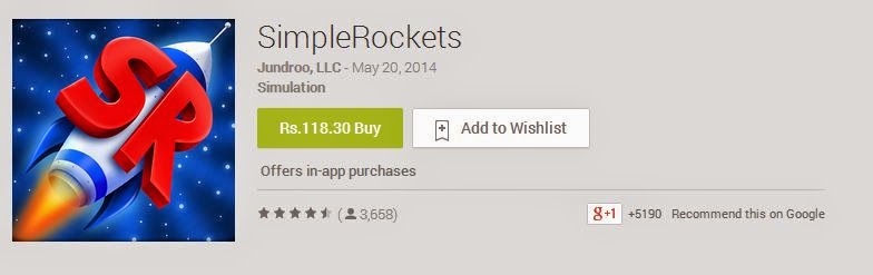 KillerPhones: SimpleRockets - Rocket simulator game for Android, iOS ...