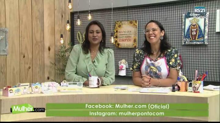 Mãos de Maria: MÃOS DE MARIA NO PROGRAMA MULHER PONTO COM - TV SÉCULO 21