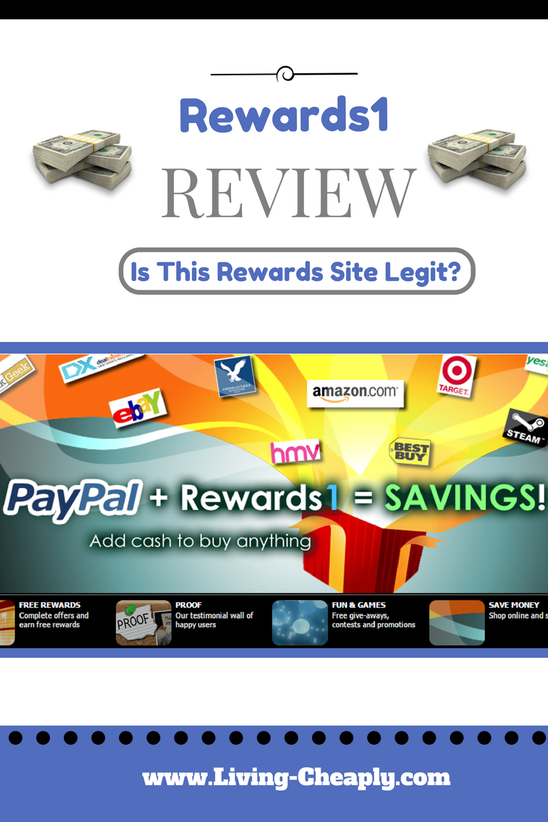 Rewards1 Review - Is This Rewards Site Legit? | Living Cheaply