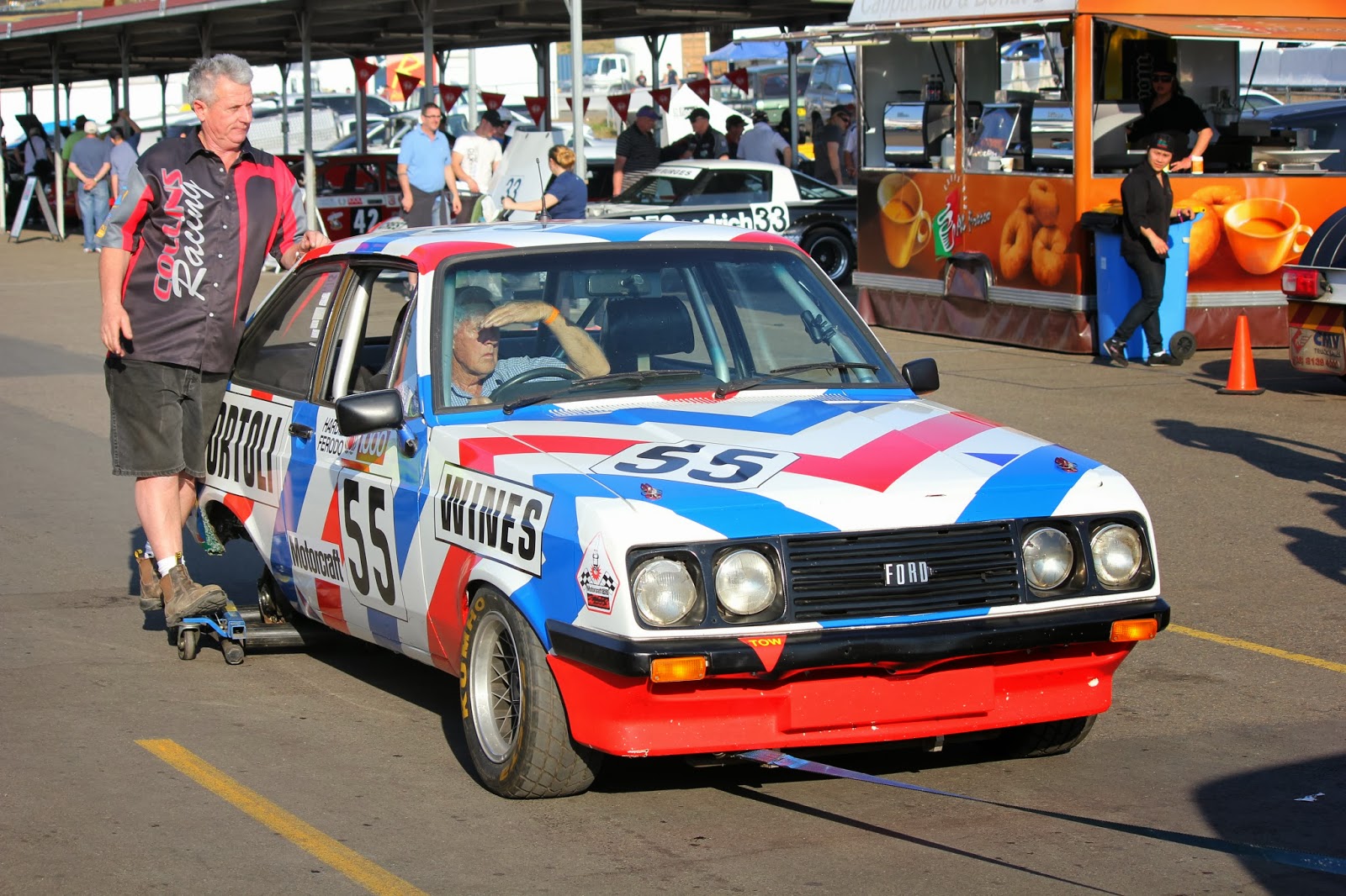 Aussie Old Parked Cars: 1976 Ford Escort RS2000 Mk 2 - Group C Race Car