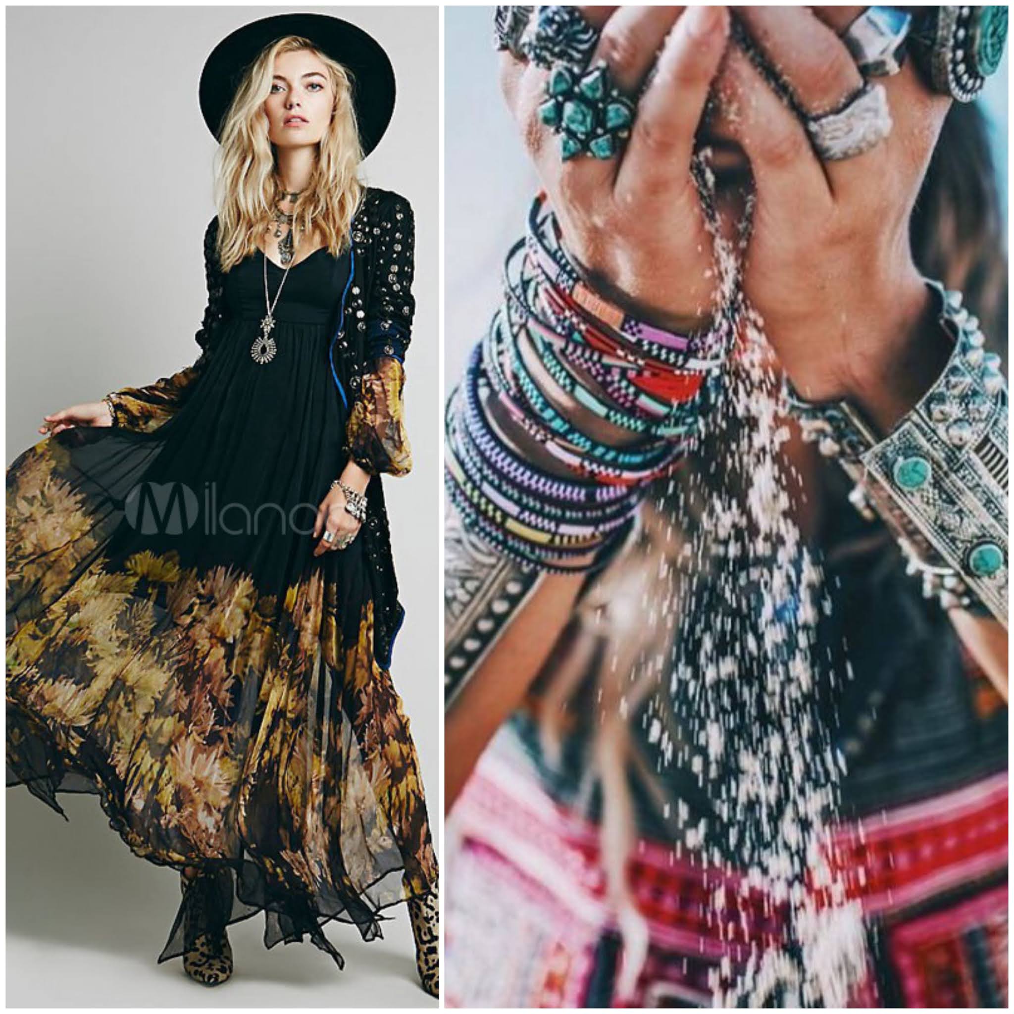 If you want to get some of the boho and gothic fashion, you may search ...
