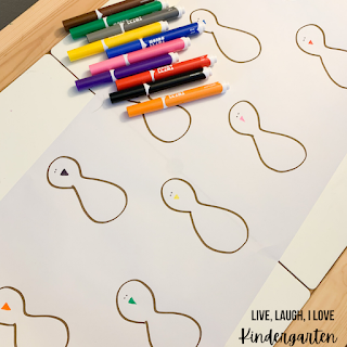 This turkey preschool activity is so easy to do! First, I drew turkey ...