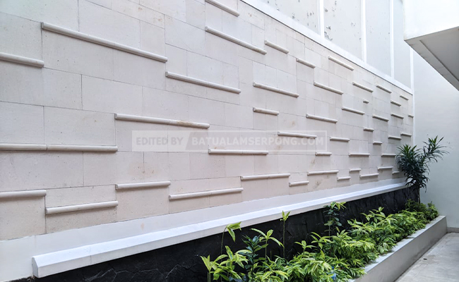 Baru! Dinding Batu Paras Dengan Pola Pemasangan Unik - JUAL BATU ALAM ...