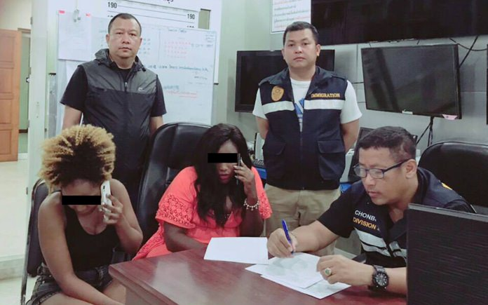 Photo Two African Women Arrested In Thailand For Prostitution