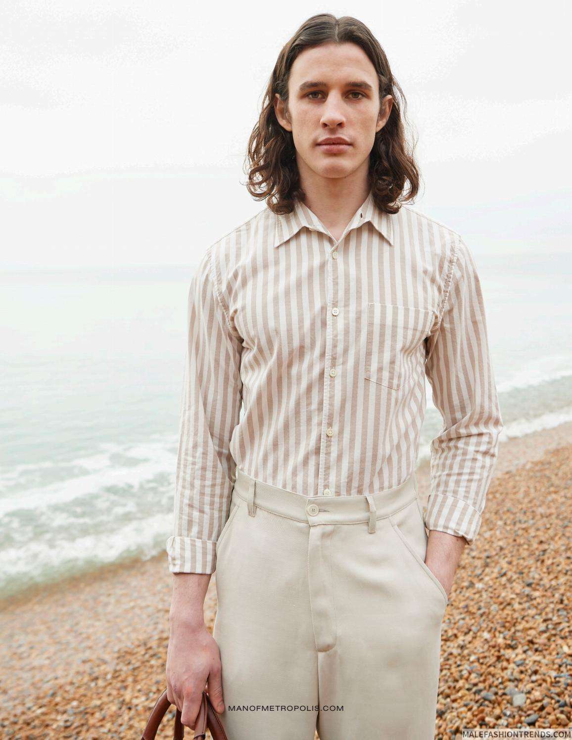 Liam Gardner para Man of Metropolis en fotos de Johny Storey