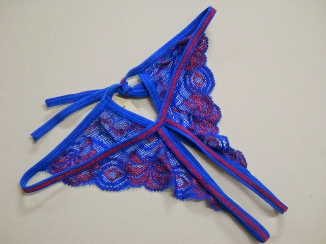 Fashion Care 2u U337 4 Sexy Sheer Open Crotch T String Womens