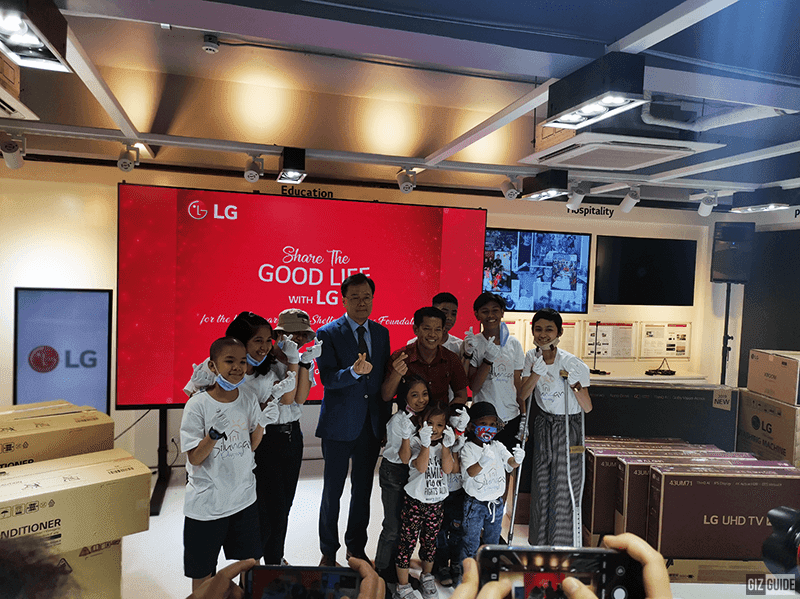 LG Philippines fulfilled its pledge to Shelter of Hope, turnovers over ...