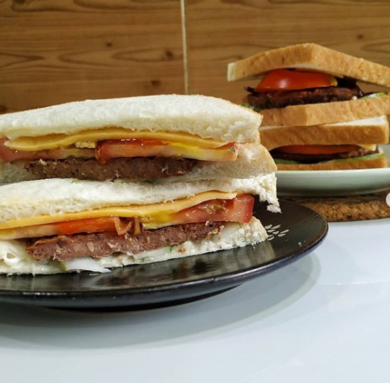 My day my life: Sandwich Daging Burger yang sedap & sihat
