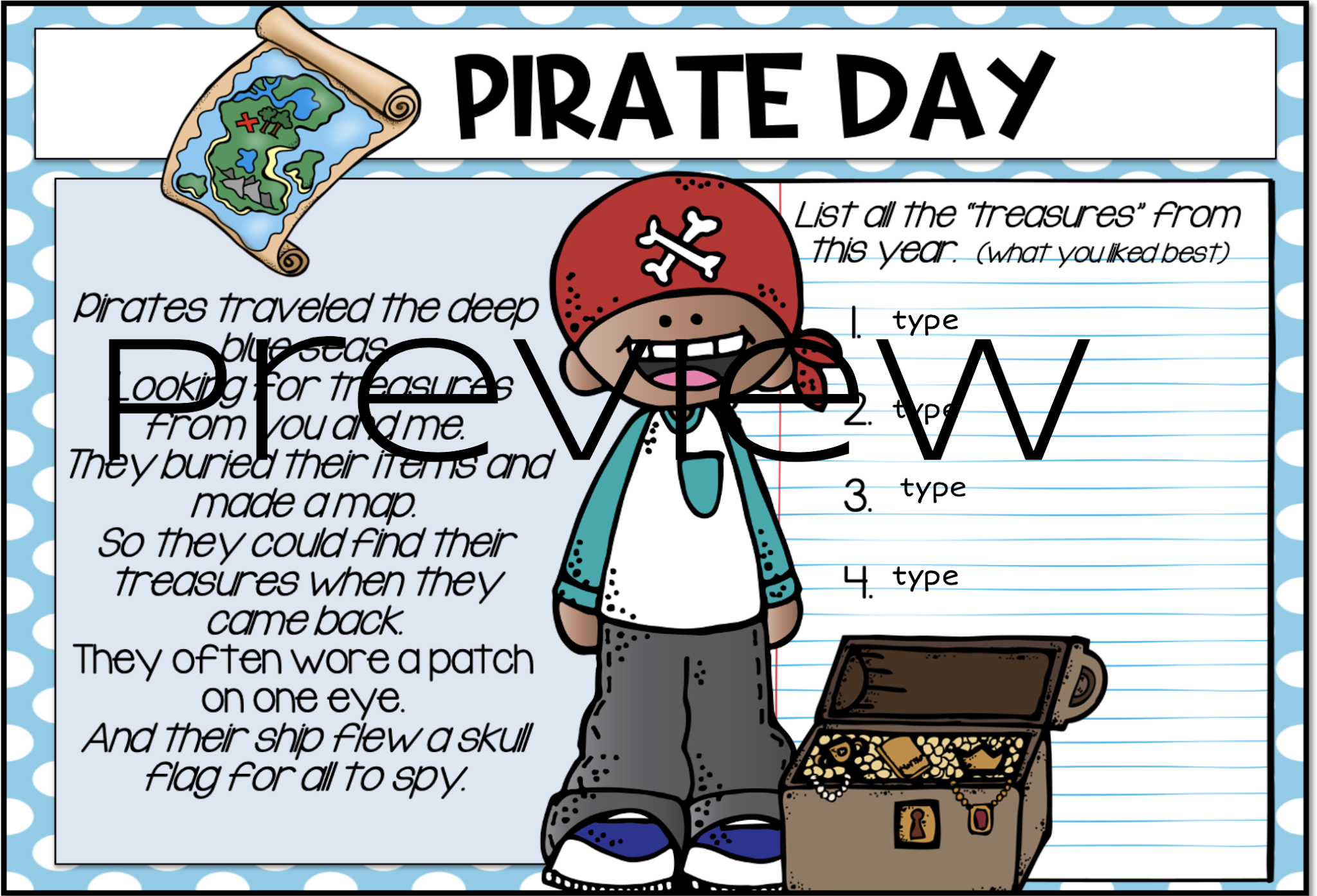 1st Grade Hip Hip Hooray!: Pp is for Pirate