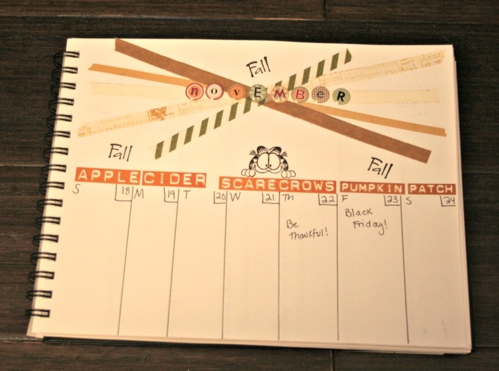VintageLoveAndPhotographs: DIY Day planner