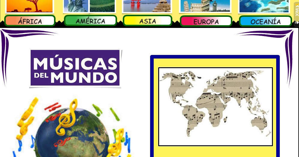 Músicas del mundo | Bahía de Música.