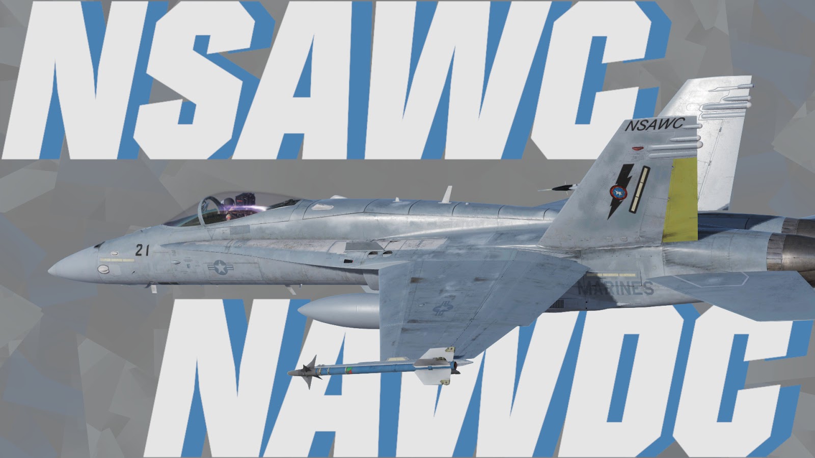 ALLIED FLYING FORCE: Skin: NAWDC (NSAWC) [DCS F/A-18C HORNET]