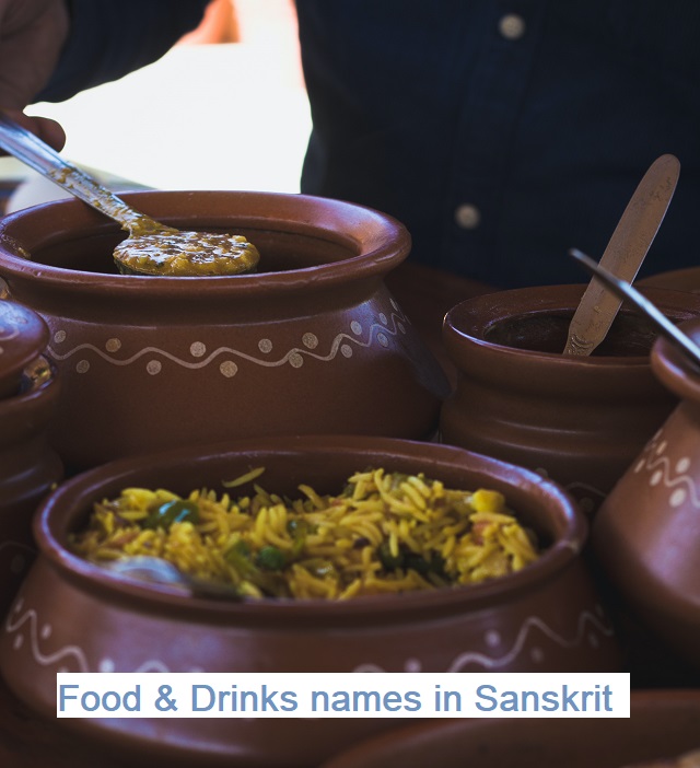 Food Drinks Names In Sanskrit Food Drinks Names In Sanskrit
