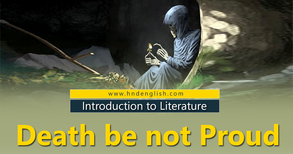 Death be not Proud | Introduction to Literature