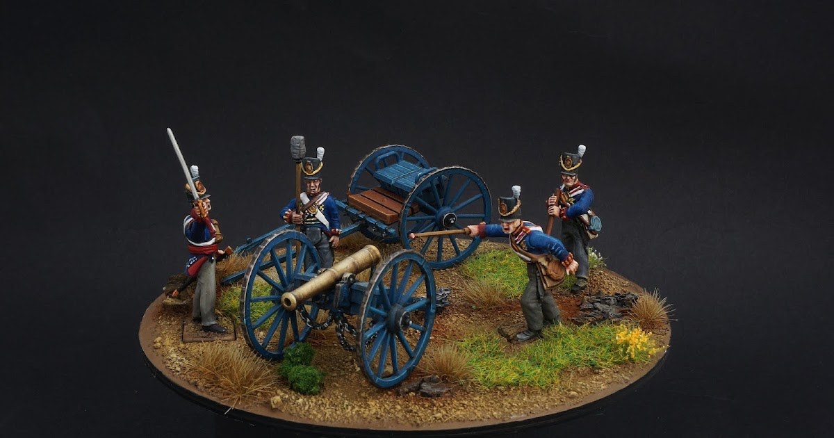 rustedplate: Napoleonic British artillery - Victrix 28mm (Waterloo)