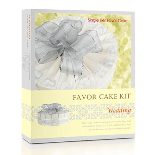 Wedding Cake Favor Box Kit | FashionBridesMaid