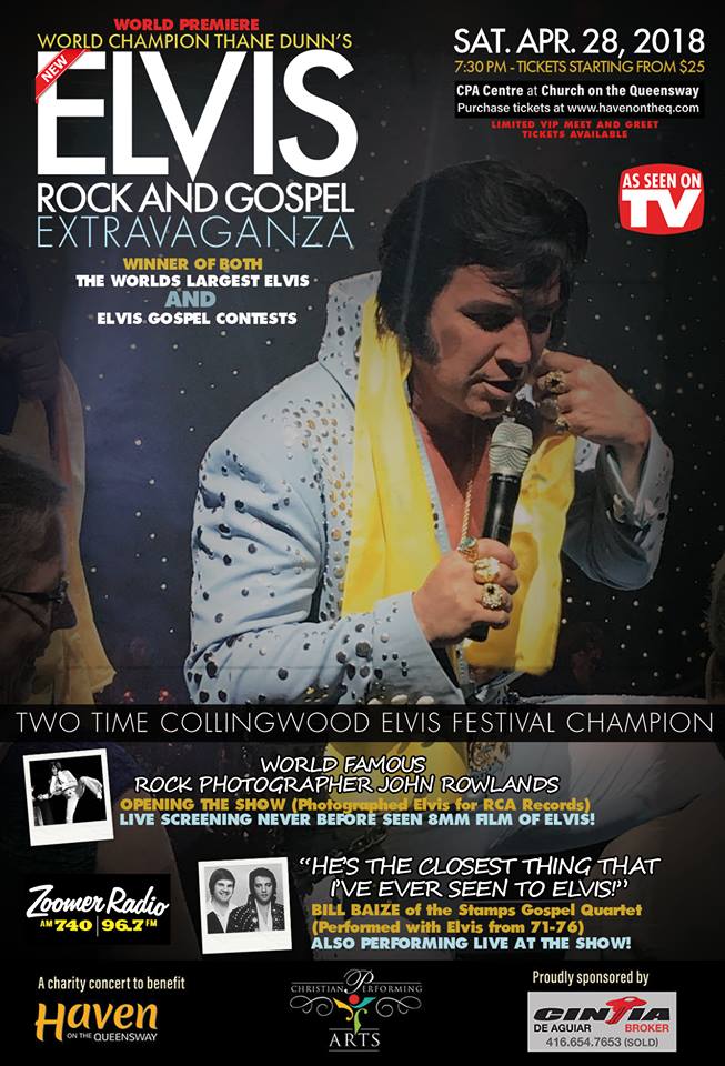 The Wire Megazine Concert Blog: Elvis Rock and Gospel with Thane Dunn ...