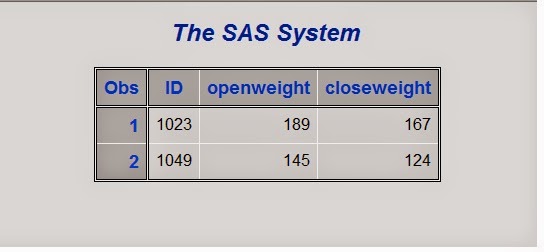 SASCERTGURU: Column Pointer Control in SAS : @, +N,/ and #N