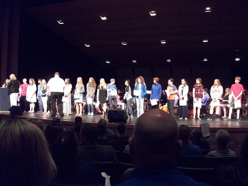 Blossoms and Blessings: Middle School Honors Assembly