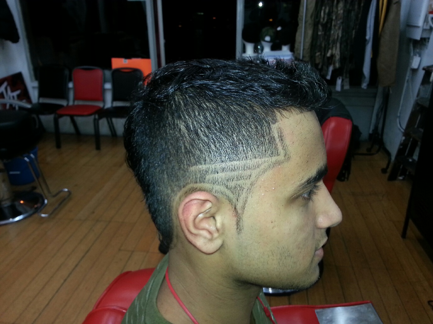 Fadez & Ink: Mohawk with Double Edge-Up Design