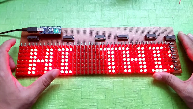 Arduino Tutorial by Manmohan Pal: HOW TO MAKE SCROLLING TEXT LED ...