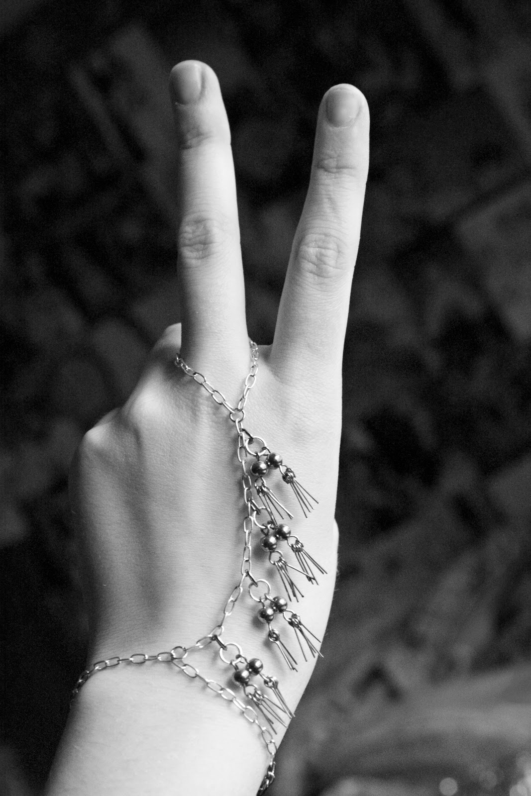 Modernist Hand Bracelet – Quiet Lion Creations