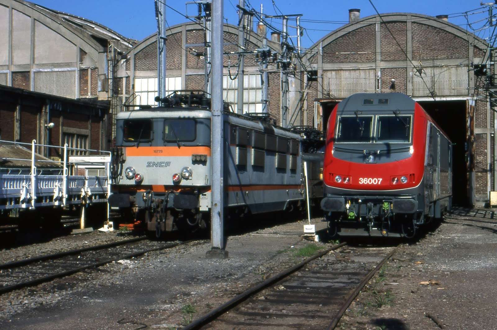 LA PASSION DU TRAIN: BB 36000 , quelques photos " souvenirs"