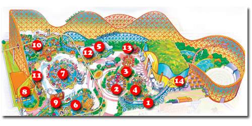 Bloggercoaster: Obras de Nickelodeon Land (parte 1)