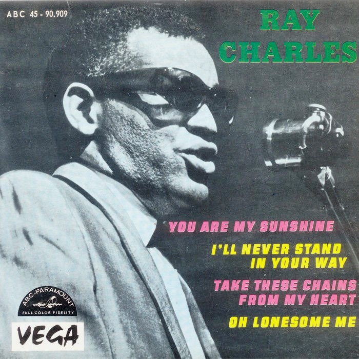 Les EPs français: Ray CHARLES - 1962 - FR-ABC PARAMOUNT 90909 - You are ...